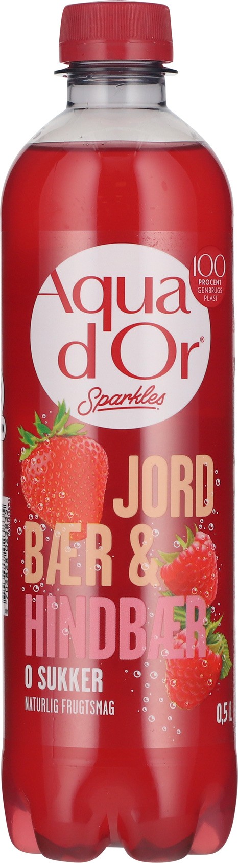 Køb Aqua D'or Sparkles Jordbær & Hindbær 12x50 cl. | 139,00 DKK